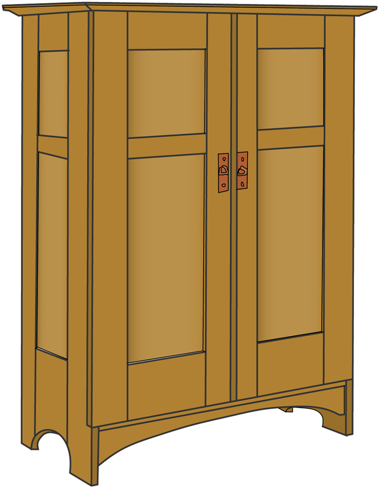 L & JG Stickley No.112 Wardrobe Plans – ReadWatchDo.com